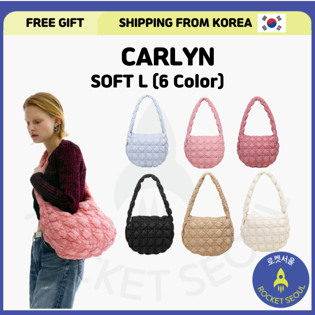 [CARLYN] Carlyn soft L 6 Color (Clould Bag/ 100% authentic/ From Korea ...