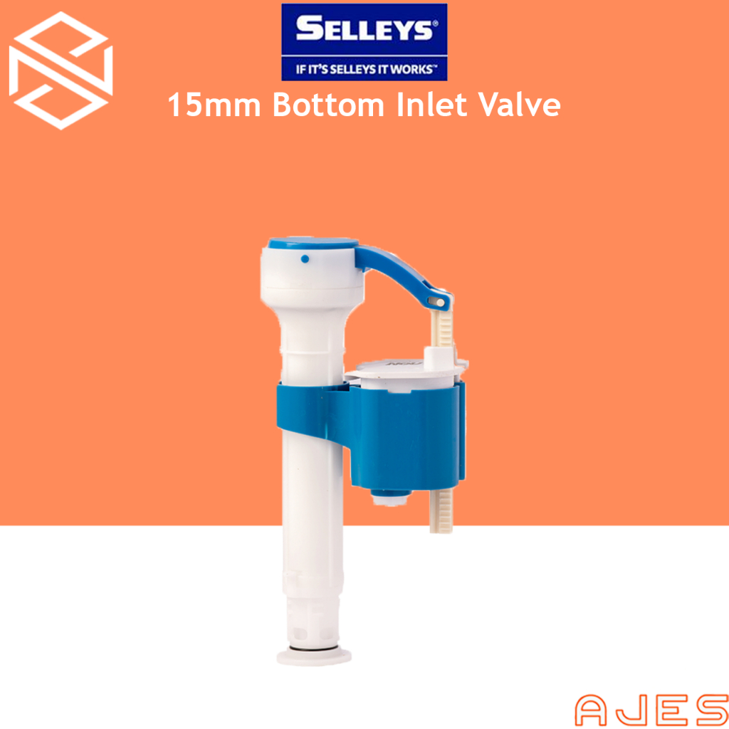 🔥Local Seller🔥 Selley's Toilet Flush 15mm Bottom Inlet Valve | Shopee ...