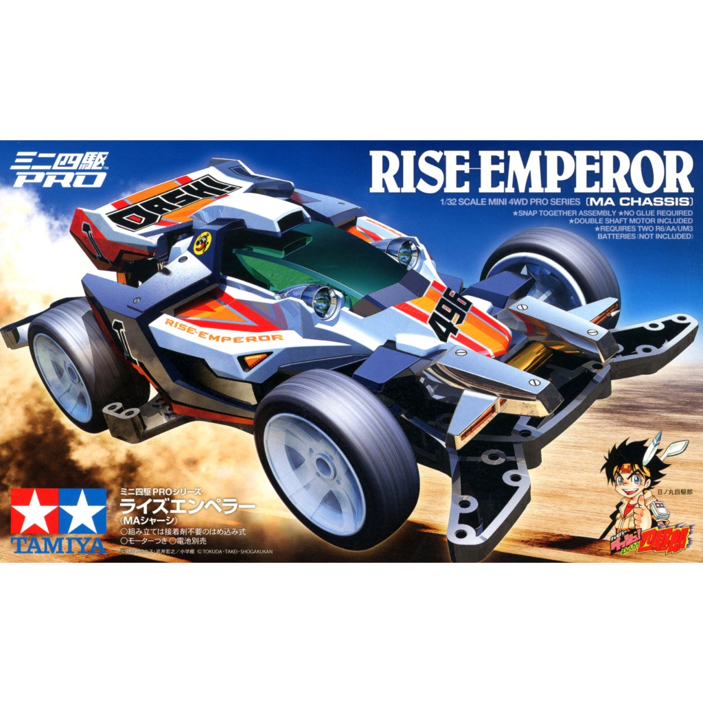 Tamiya 18643 Mini 4WD Pro Rise Emperor (MA Chassis) | Shopee Singapore