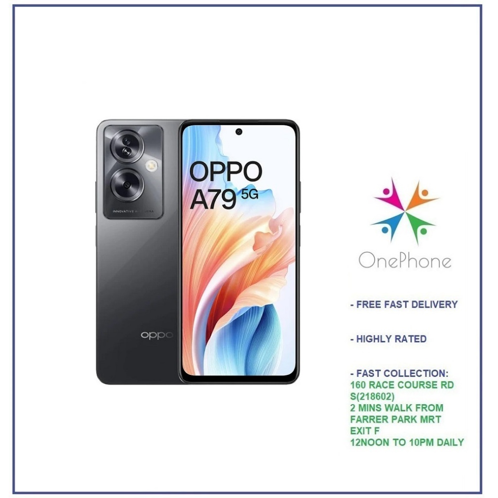 Oppo A79 5G 256GB/8GB I 2 years warranty from Oppo | Shopee Singapore