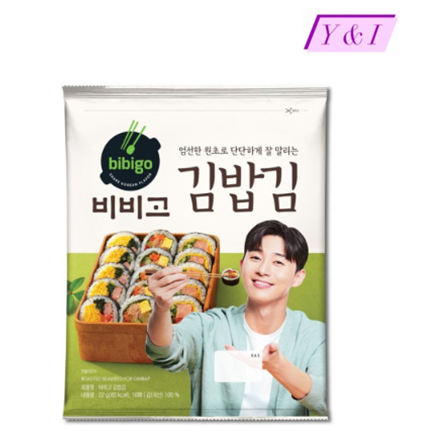 [Korean Food] CJ BIBIGO GIMBAP Seaweed 22g 비비고 김밥김 | Shopee Singapore