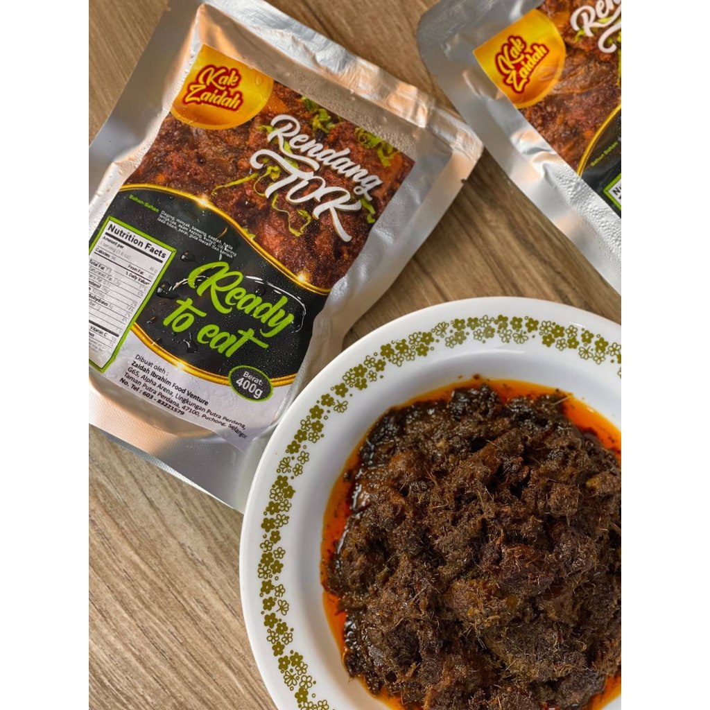Rendang Tok RTE Kak Zaidah 400g | Shopee Singapore