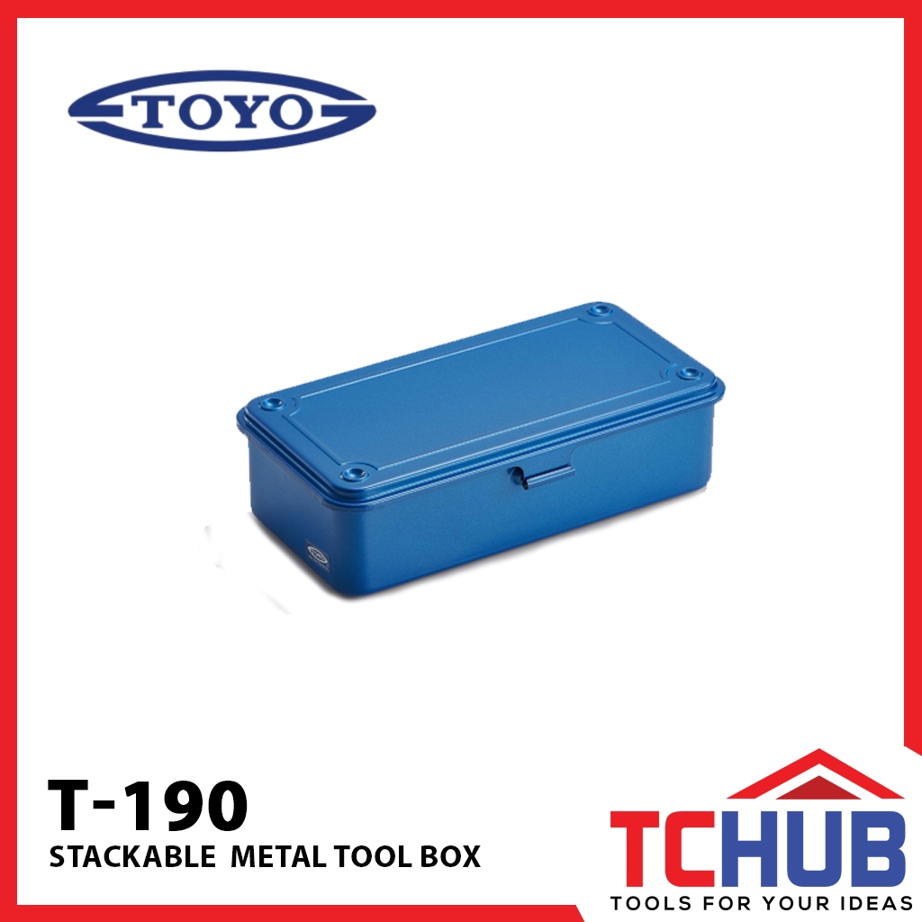 [Toyo] T-190 Stackable Metal Tool Box | Shopee Singapore