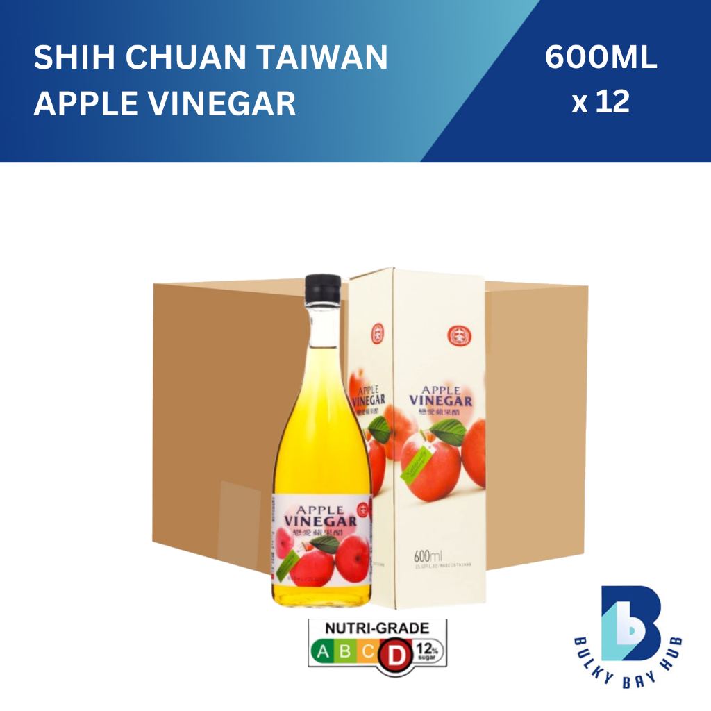 [Carton Deal] Shih Chuan Taiwan Vinegar 600ml x12 | Shopee Singapore