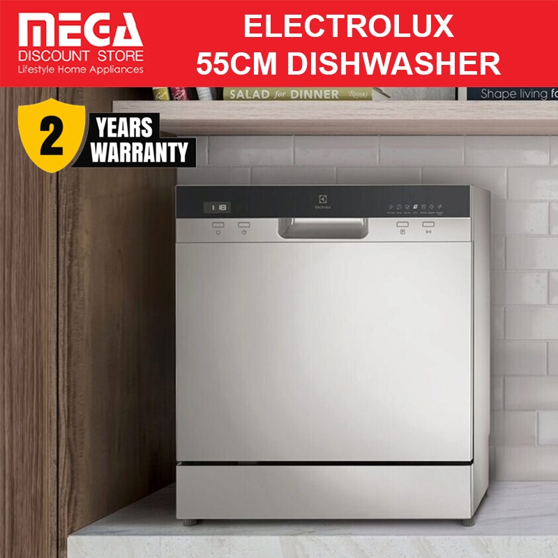 ELECTROLUX EFC3862MS 55CM COMPACT DISHWASHER | Shopee Singapore