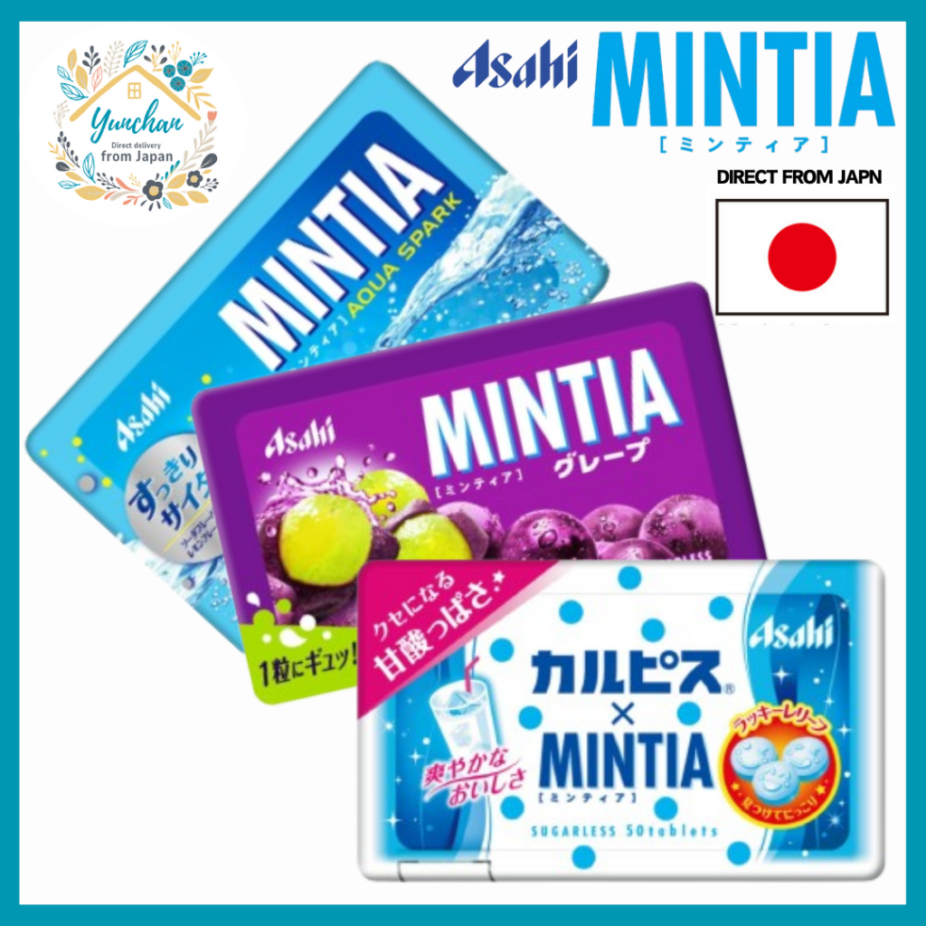 Mintia Asahi Group Foods series, MINTIA, 50 tablets 【Direct from Japan ...