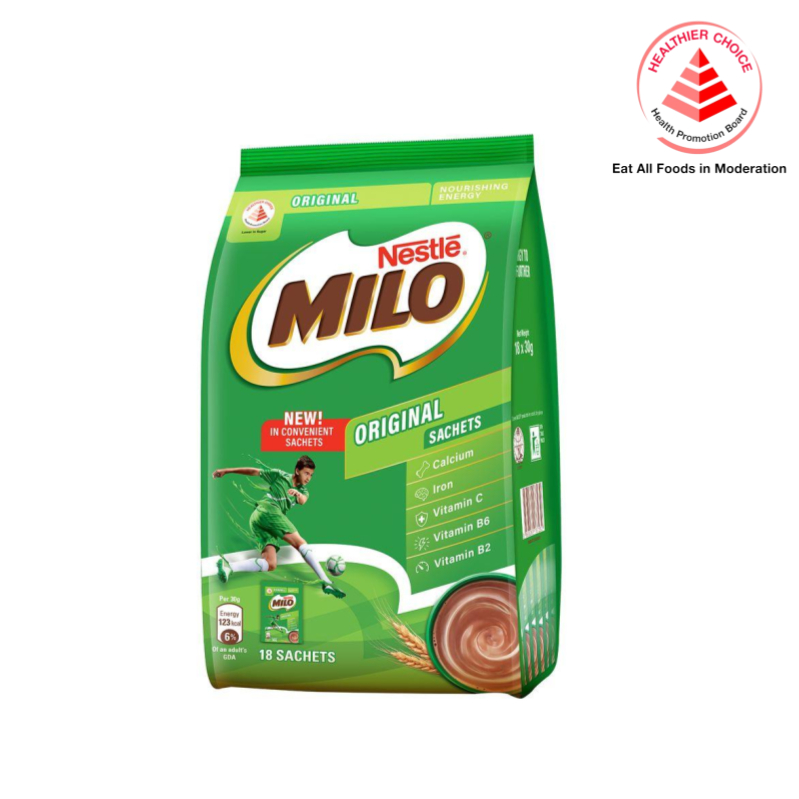 MILO Original Sachets 18x30g | Shopee Singapore