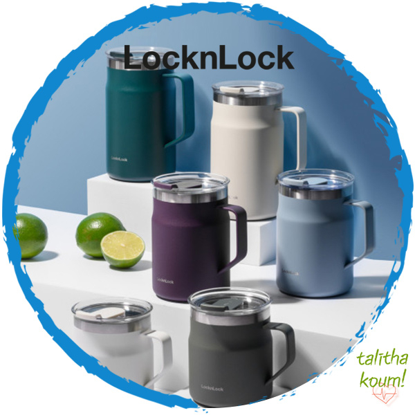 [LocknLock ] METRO Mug Cup Stainless steel Coffee Mug Vacuum Insulated ...