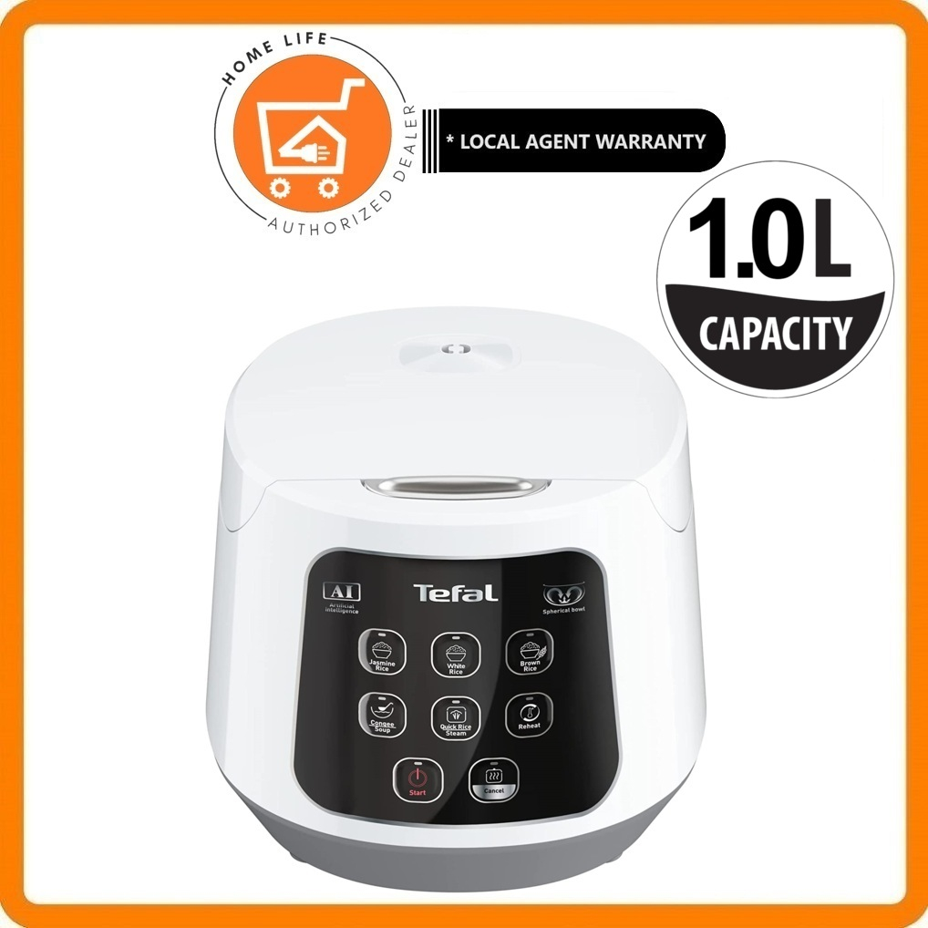 Tefal RK7301 Easy Compact Fuzzy Logic Rice Cooker 1L | Shopee Singapore