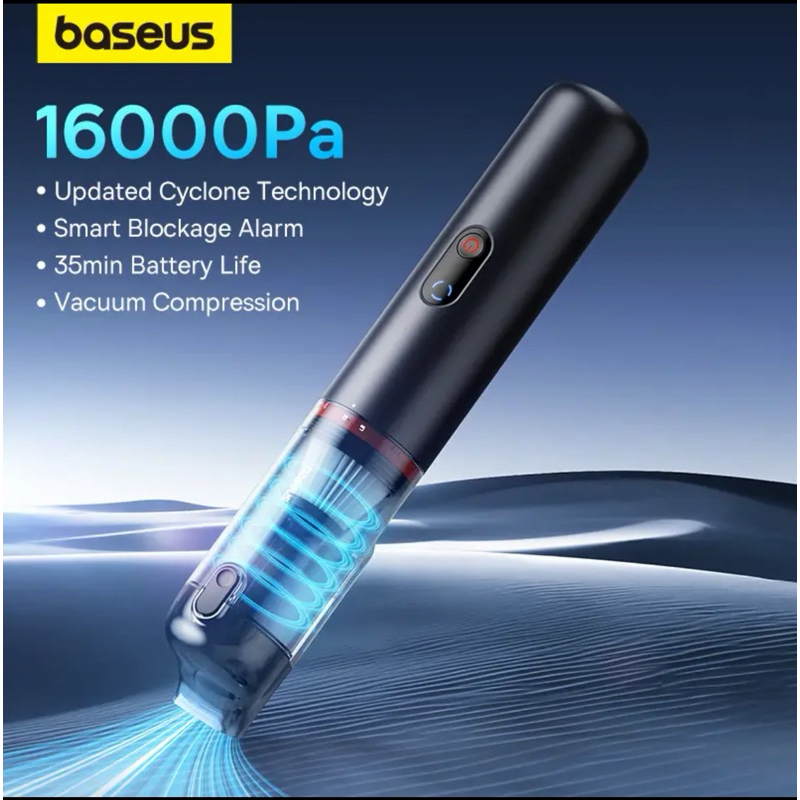 Baseus A5 16000Pa Wireless Car Vacuum Cleaner Powerful Portable ...