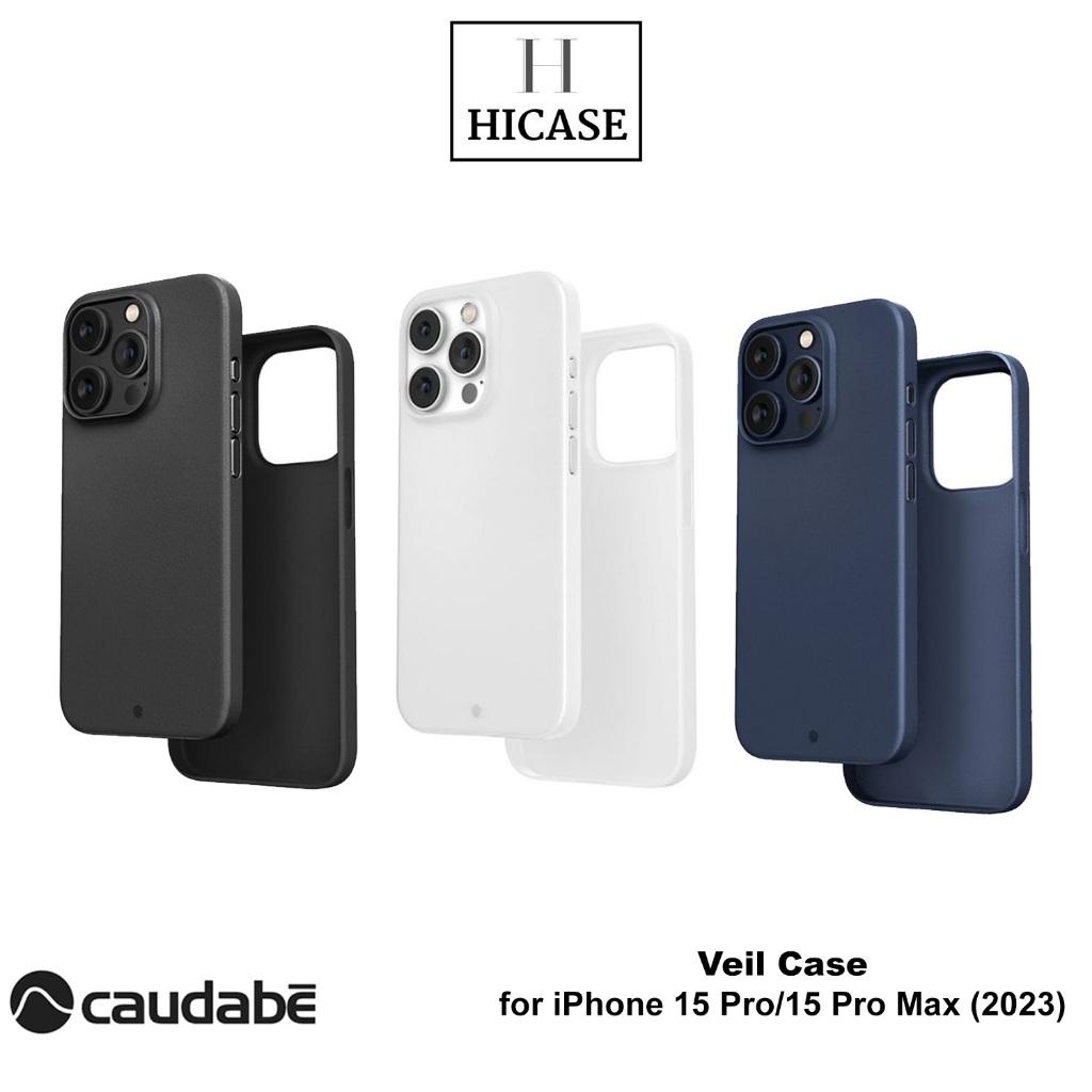 Caudabe Veil Case for iPhone 15 Pro/Pro Max (2023) | Shopee Singapore