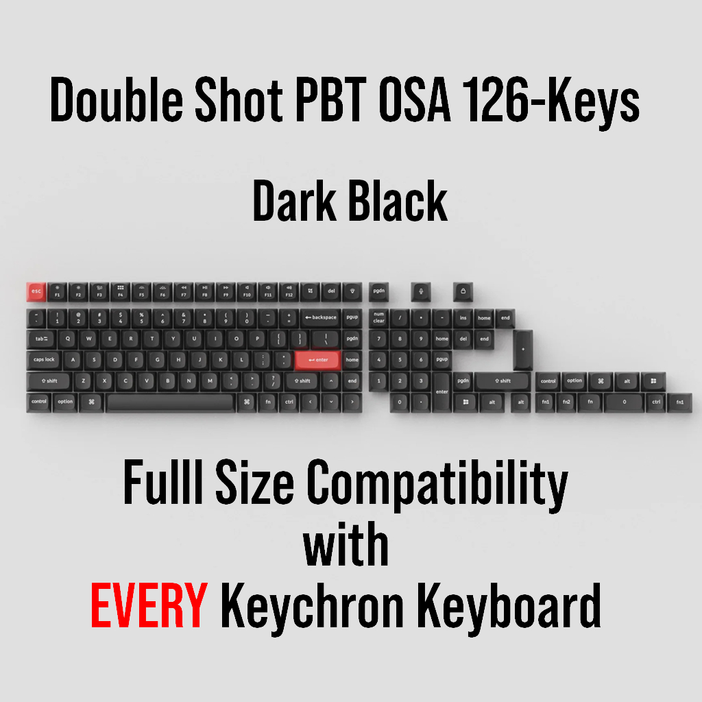 Keychron Keycaps K/V/Q PBT OEM XDA OSA Cherry K2/K4/K6/K8/K10/K12/Q1/Q2 ...