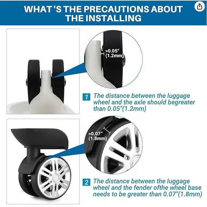 🔥【SG Ready Stock】🔥 4/8/16PCS Upgraded Rubber Ring Flexible Luggage ...