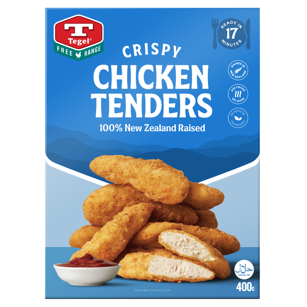 Tegel Free Range | Crispy Chicken Tenders 400g | Halal | Shopee Singapore