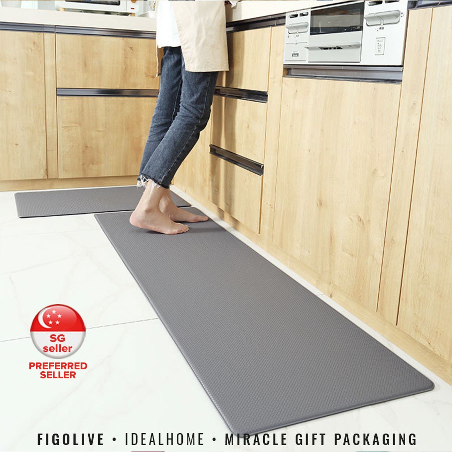 ⚡SG Seller ⚡ Premium Anti Slip Mat Waterproof Kitchen Mat | Shopee ...