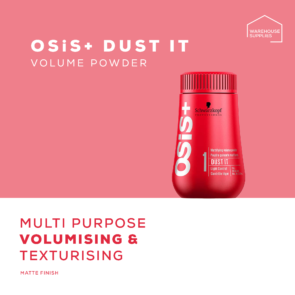 Schwarzkopf Osis Dust It Mattifying Volume Powder 10G Dustit Styling ...