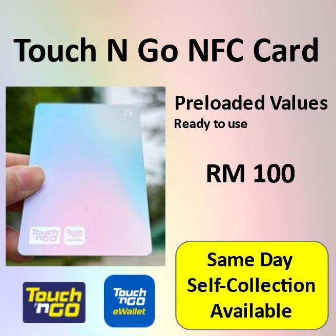 Enhanced Touch n Go NFC 2023 Card RM100 (Self Top up using Mobile phone ewallet app) | Shopee ...