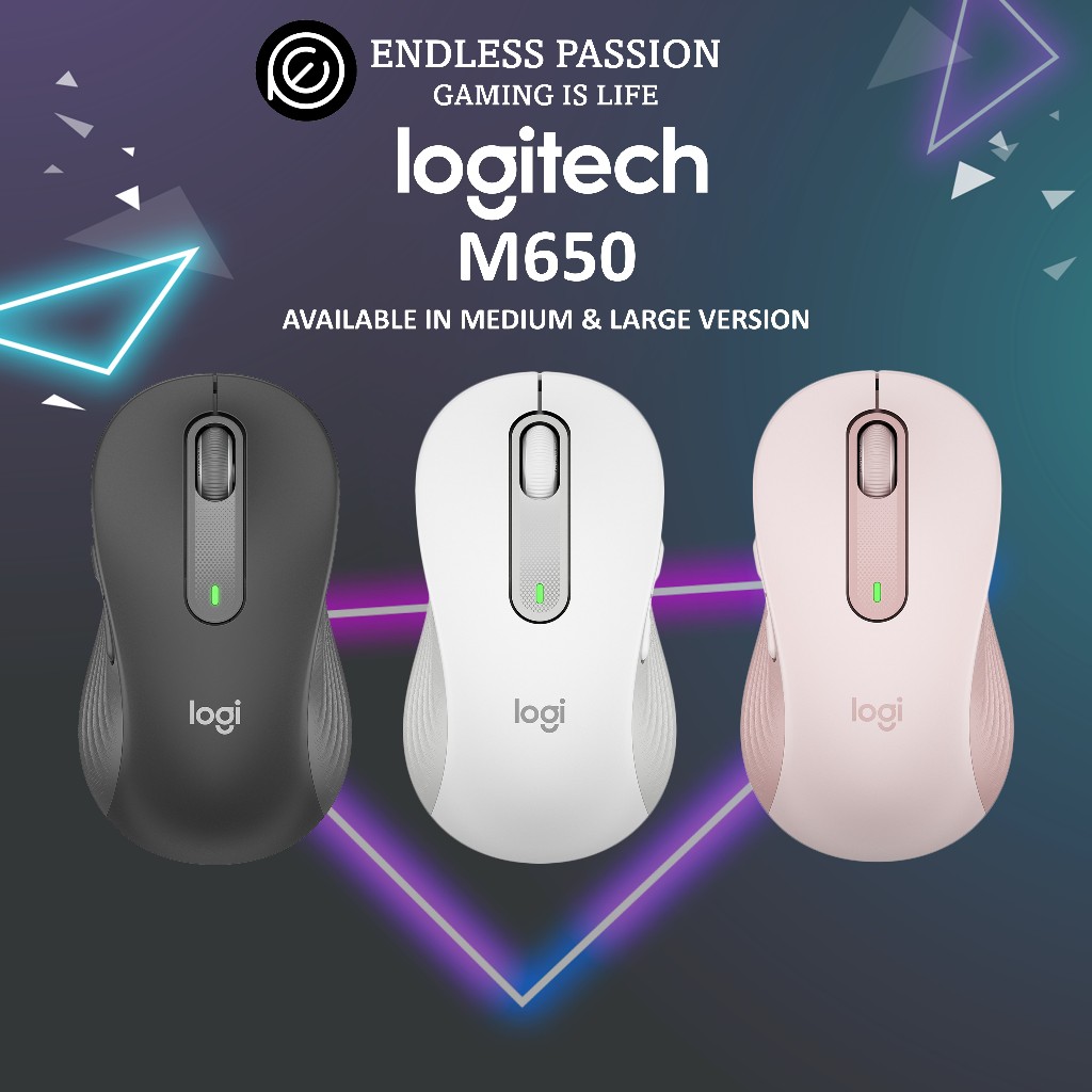 Logitech Signature M650 Wireless Mouse | Shopee Singapore