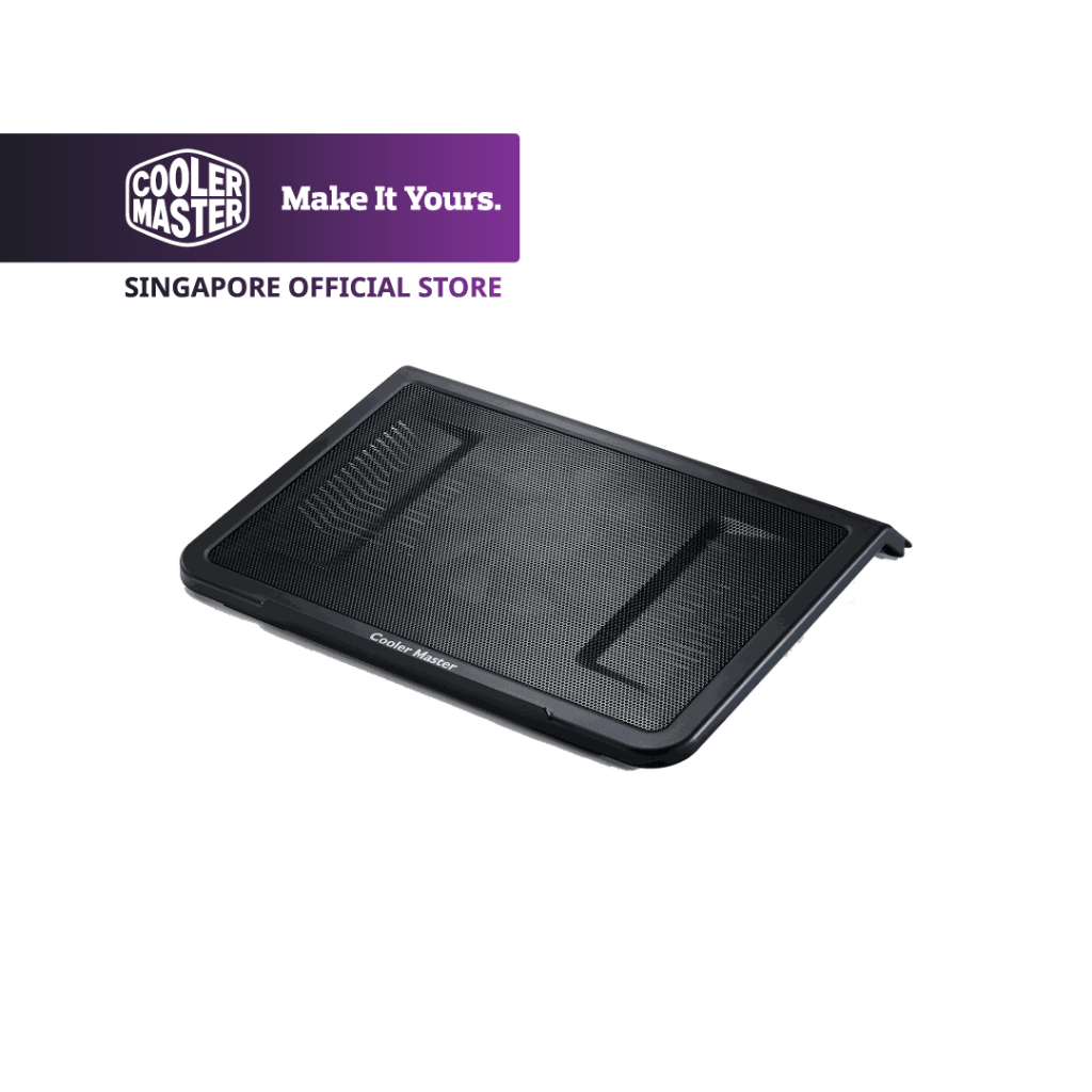 Cooler Master Notepal L1 Notebook Cooler, 160mm Fan, Metal Mesh Board ...