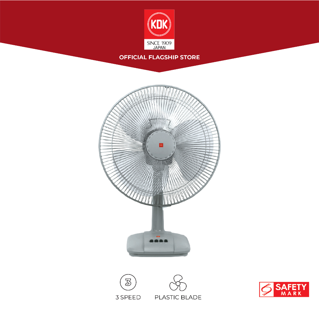 KDK Desk Fan with 3-Speed A30AS (30cm) | Shopee Singapore