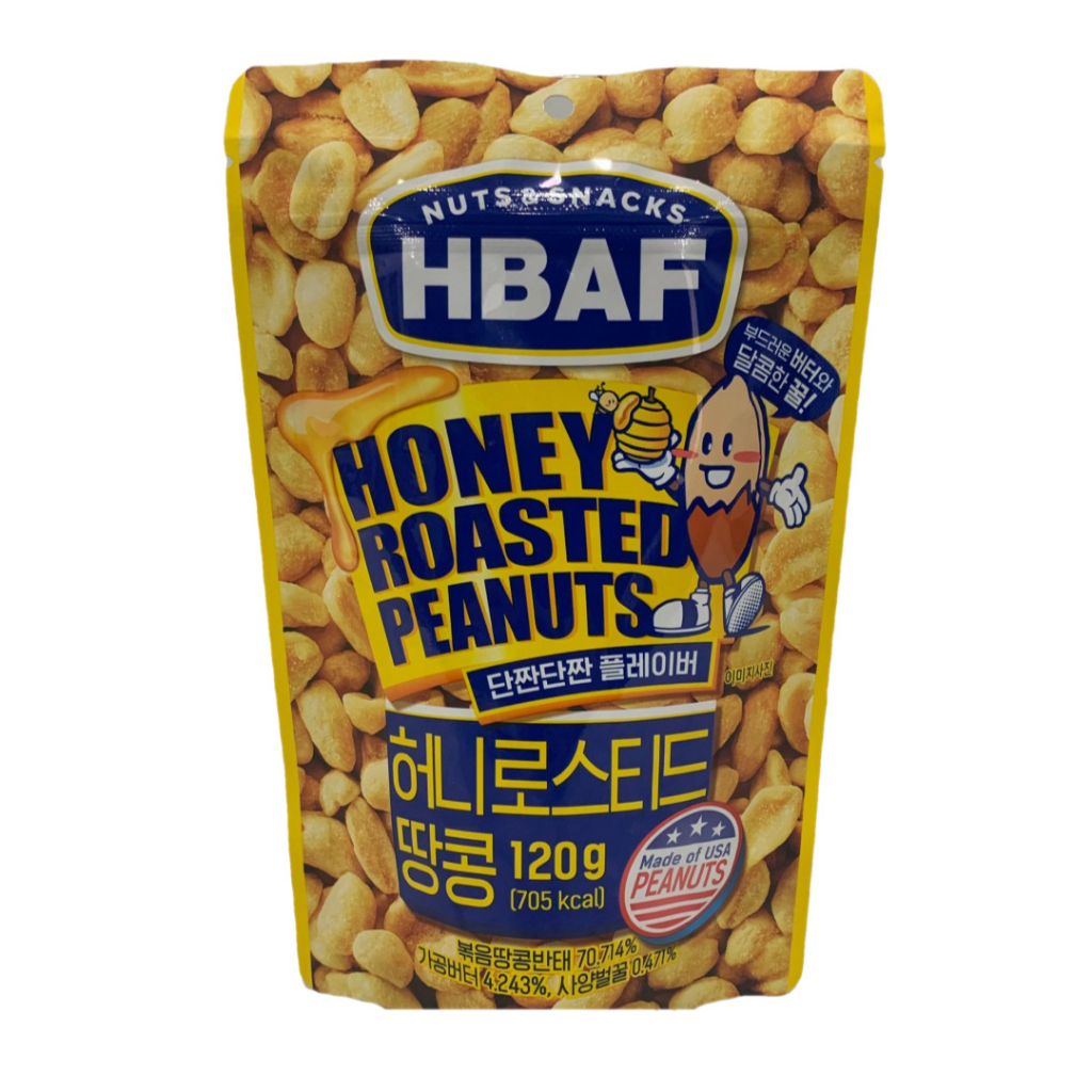 HBAF Honey Butter Peanut Peanut Series 120g / Korean popular snacks PEAUNUTS | Shopee Singapore