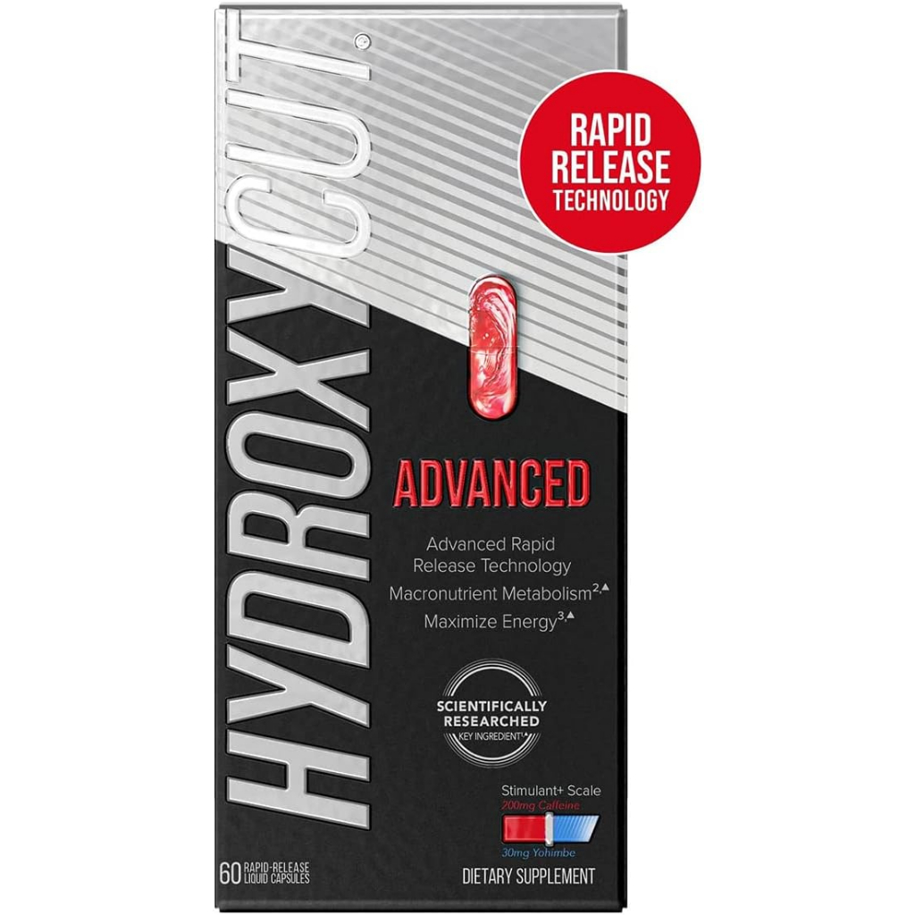 Hydroxycut Advanced - 60 Rapid-Release Liquid Capsules - Thermogenic ...