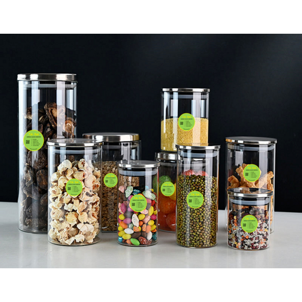 TIK-TAK AIRSEAL GLASS CANISTER - 900ml (2pcs/set) | Shopee Singapore