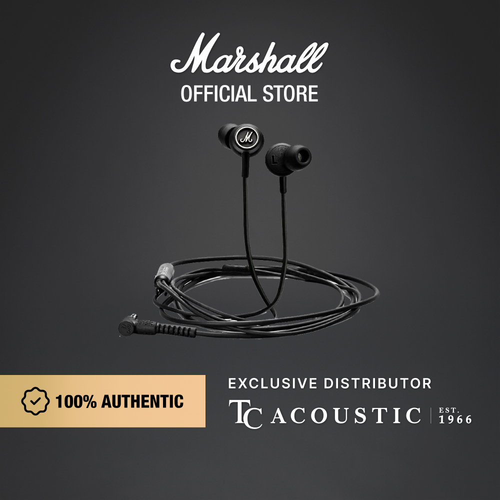 Marshall Mode Wired Earphones with Microphone | Shopee Singapore