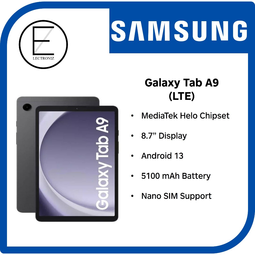Samsung Galaxy Tab A9 X115 Lte Global Rom Shopee Singapore