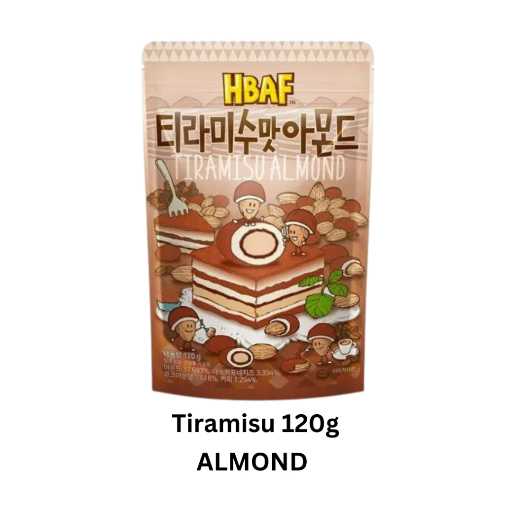 [SG Stock] HBAF Almonds 120g Honey Butter / Wasabi / Baked Corn / Garlic Bread / Caramel ...