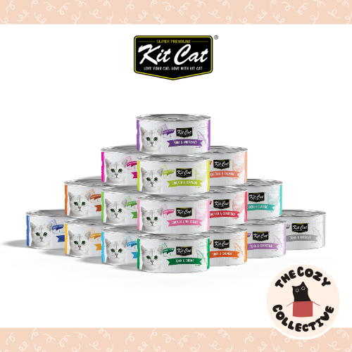 Kit Cat Deboned Topper Cat Canned Wet Food 80g x 24 Cans | Shopee Singapore