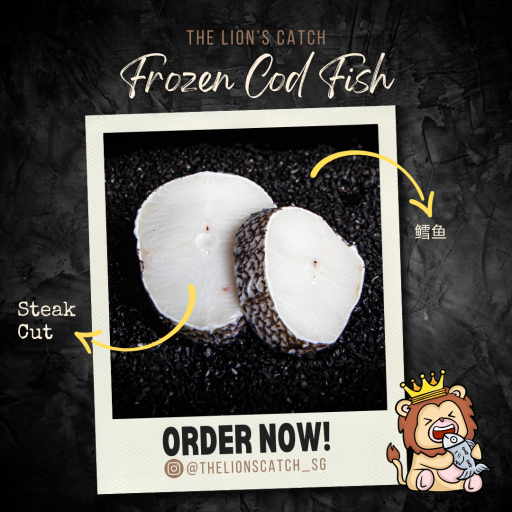CHILEAN COD FISH (STEAK) 500g UP - 鳕鱼 | Shopee Singapore