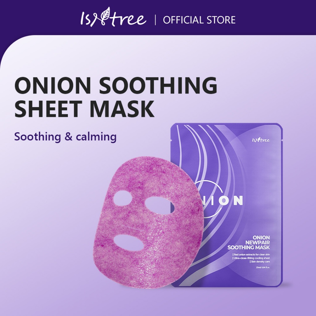 Isntree Onion Newpair Soothing Mask 5ea | Shopee Singapore