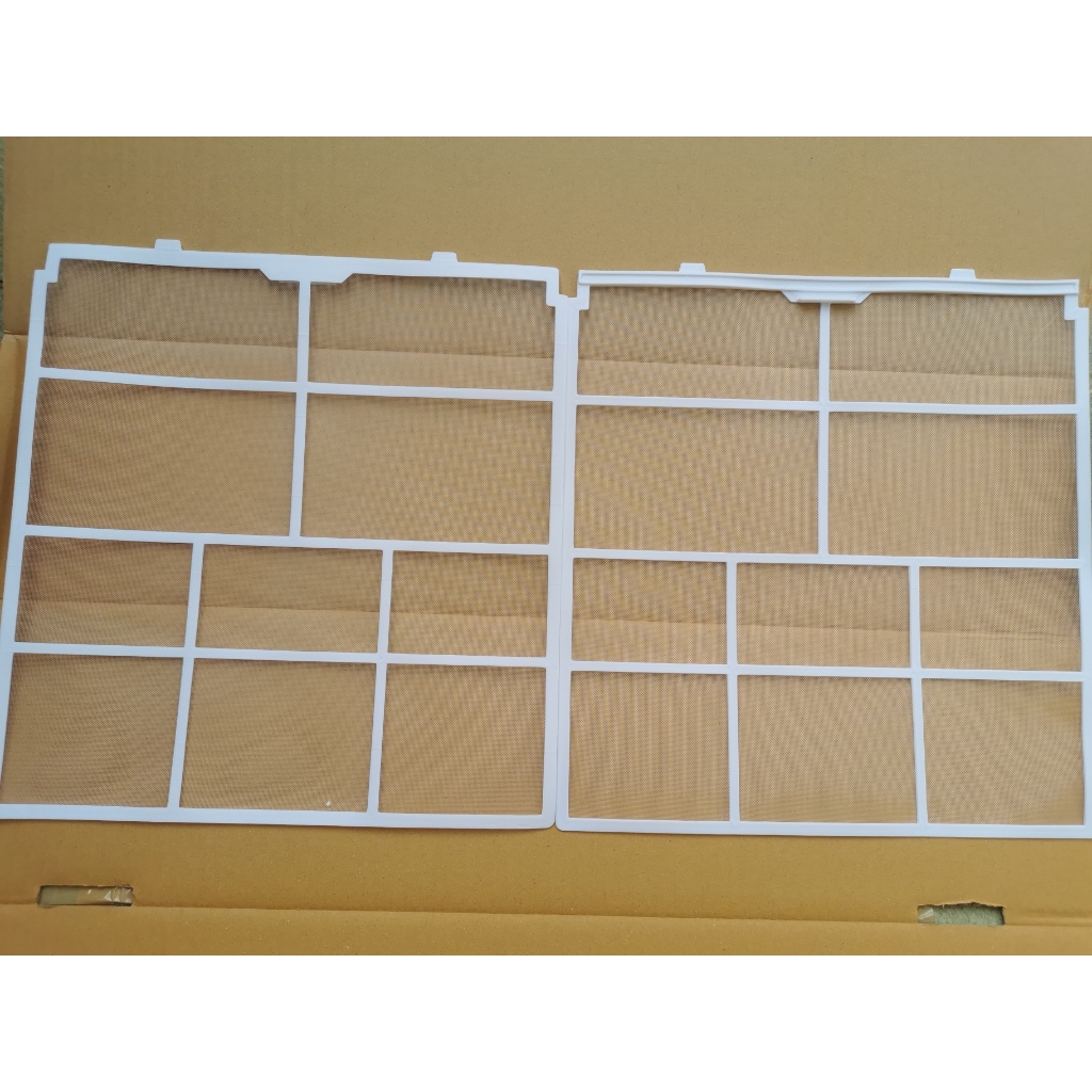 Two Pieces Set Of Mitsubishi White Color Mesh Air Conditioner Filter ...