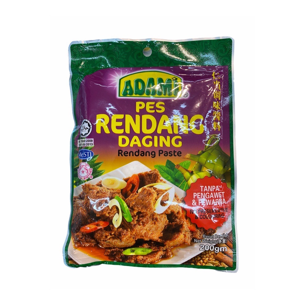Adami, Rendang Daging Paste, 200 g | Shopee Singapore