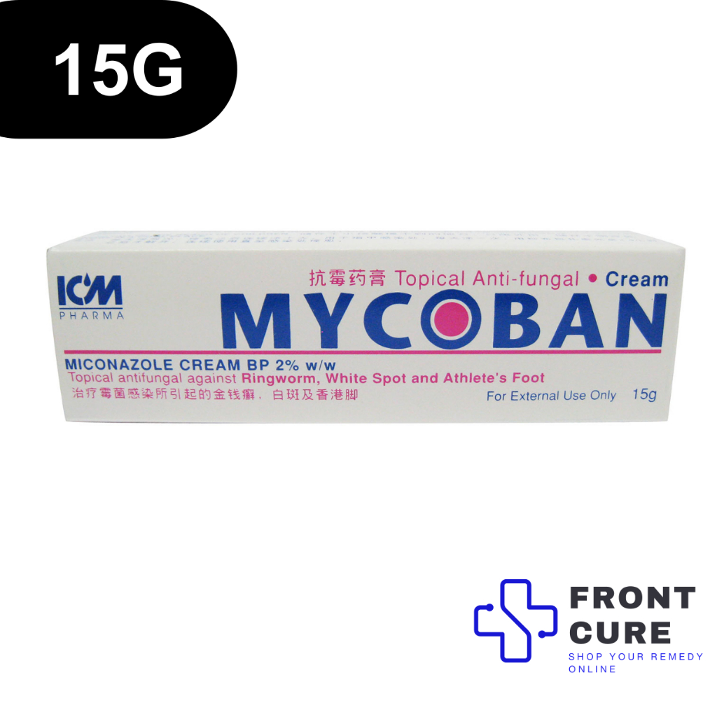 Mycoban 15G ICM Pharma Athlete’s Foot and Other Fungal infections ...
