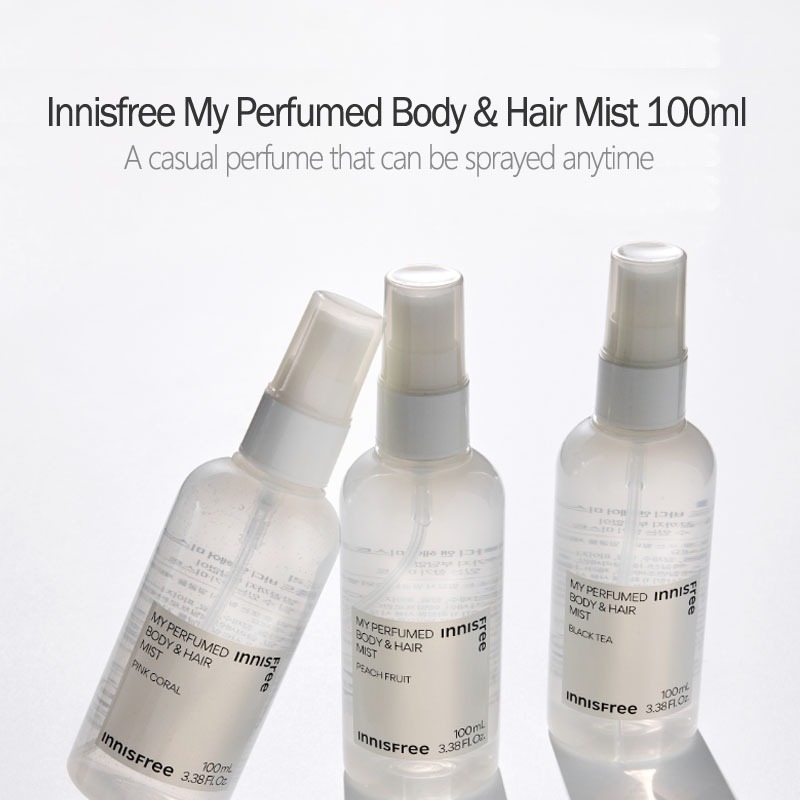 [Innisfree] My Perfumed Body & Hair Mist 100ml / Made In Korea | Shopee ...