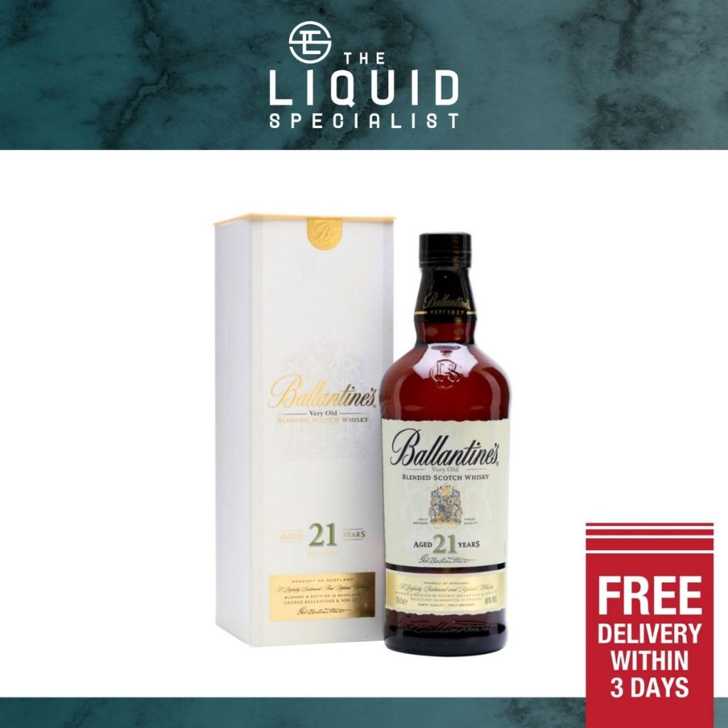 Ballantines 21 Year Old Blended Scotch Whisky – 70cl | Shopee Singapore