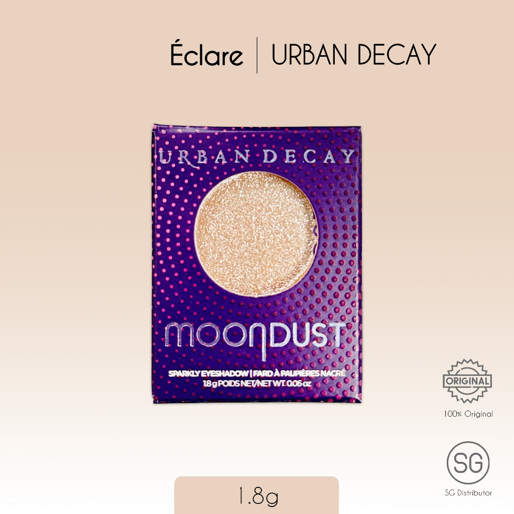 URBAN DECAY | Moondust Eyeshadow #Space Cowboy #Cosmic 1.8g | Shopee ...