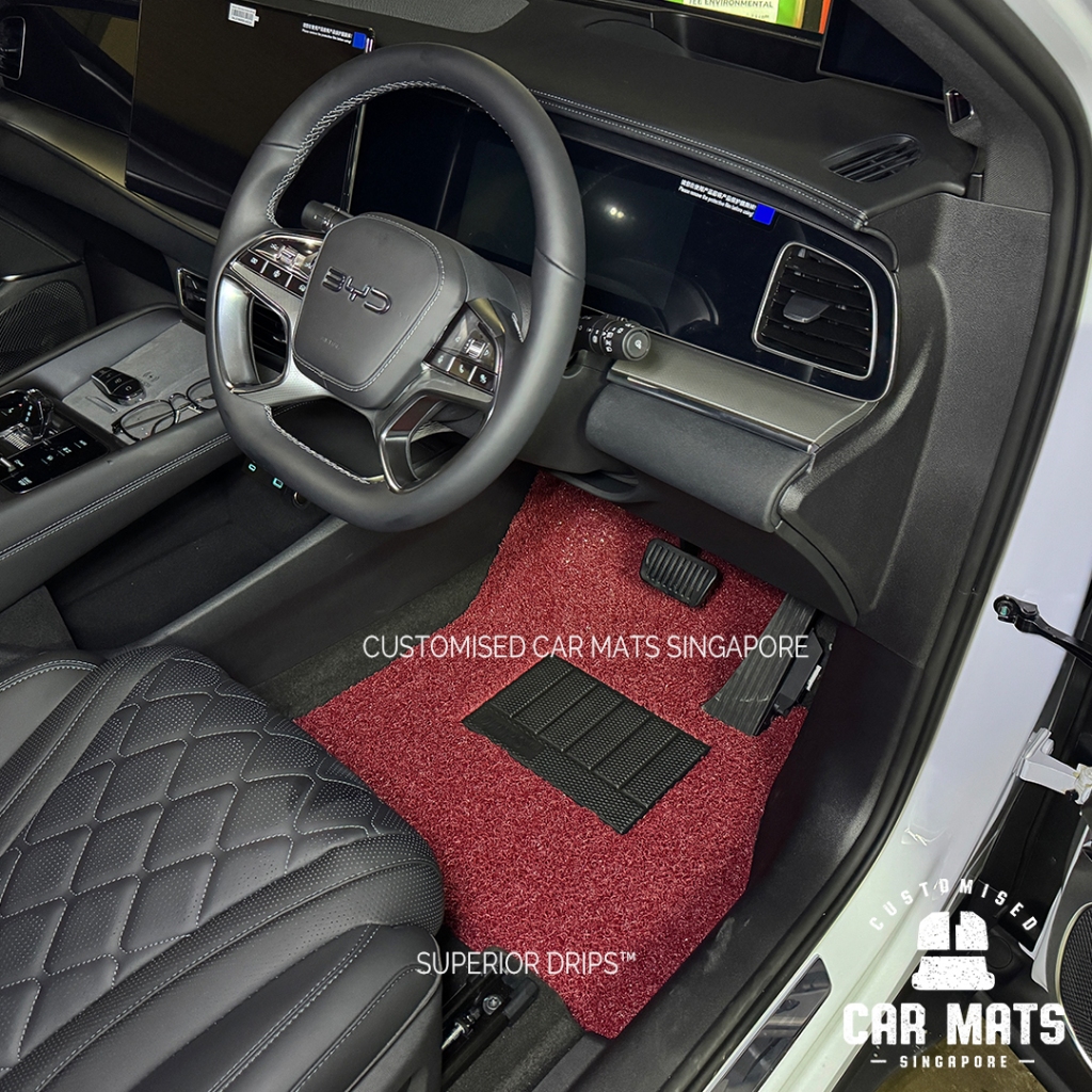 BYD Sealion 7 (2025 to Present) Basic Drips™ Car Mats / Carpet / Floor ...