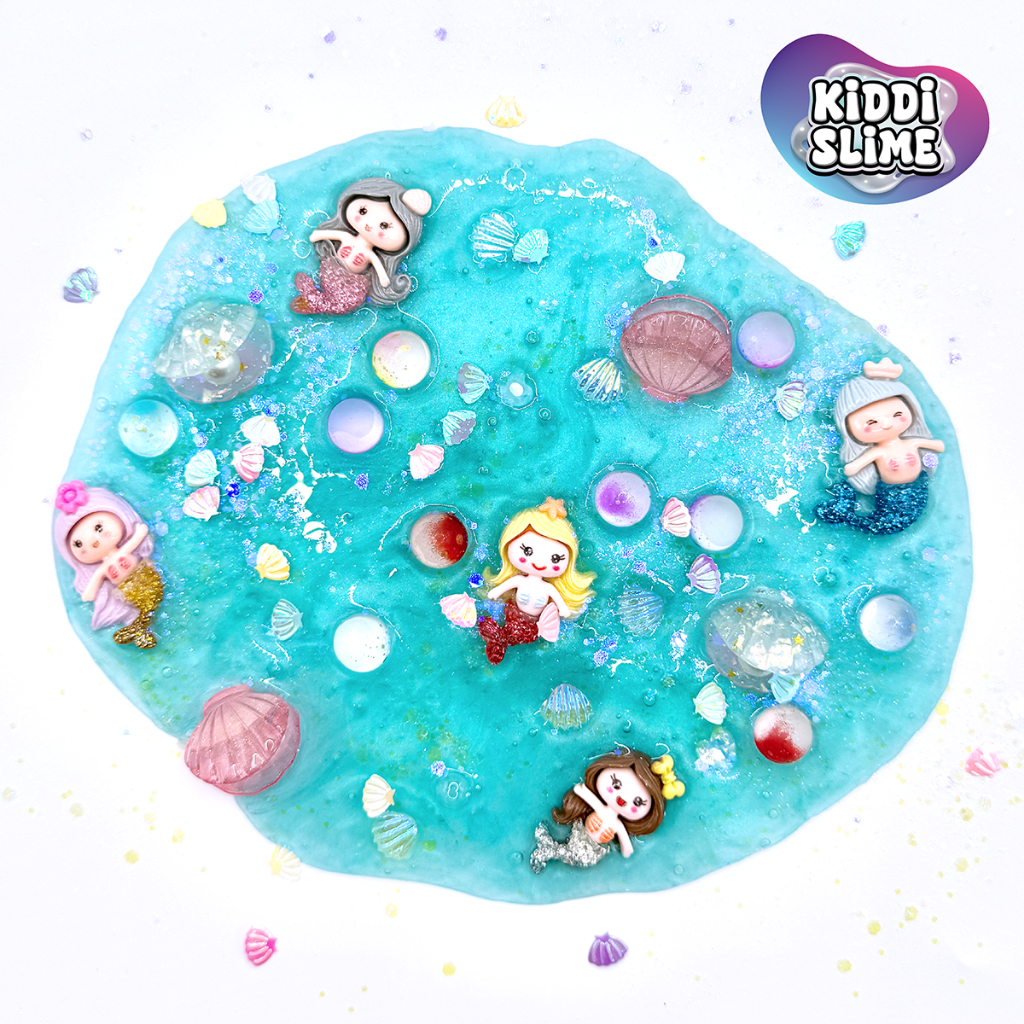 [SG STOCK] Mermaid Fantasy Water Slime - Kids Safe Slime Children Toy ...