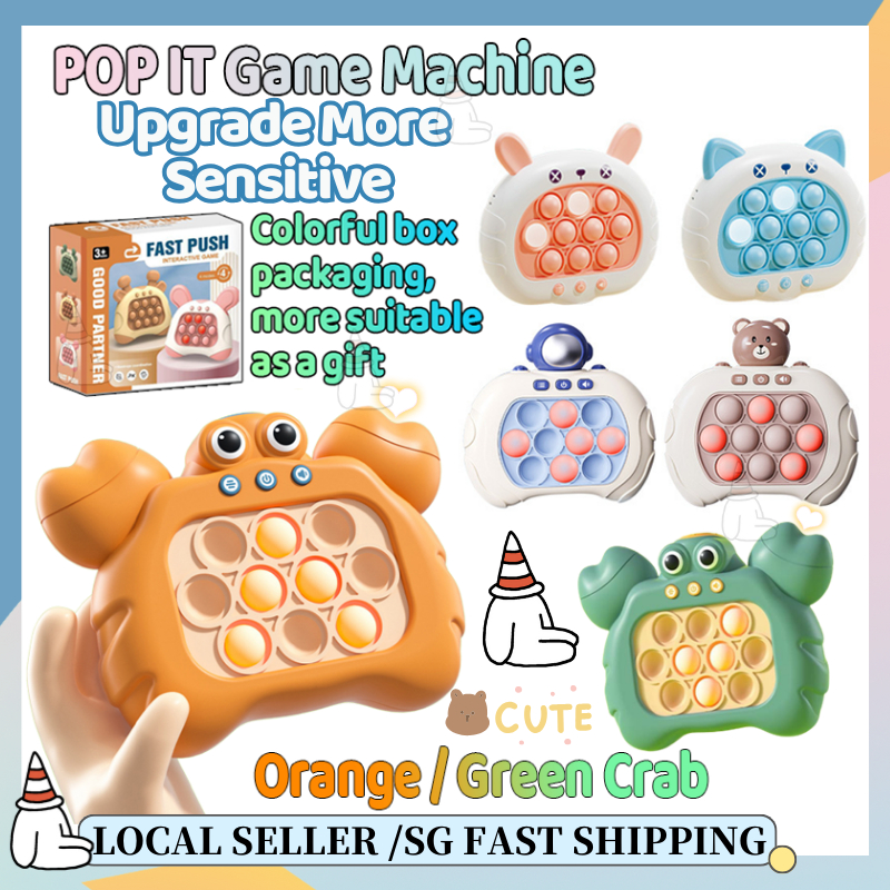 SG READY STOCK Upgraded More Sensitive Bubble Pop It Fidget Ball Toy ...
