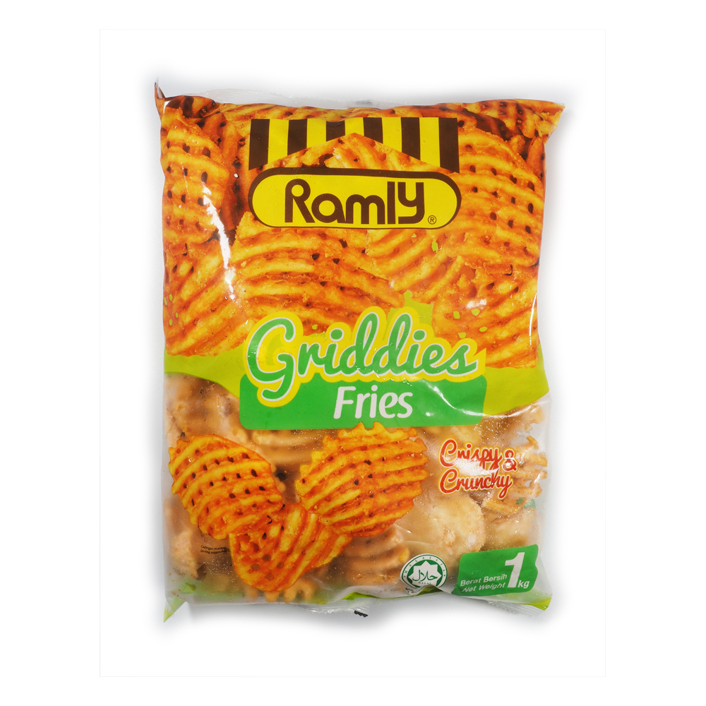 Ramly, Griddies Fries, 1 kg | Shopee Singapore