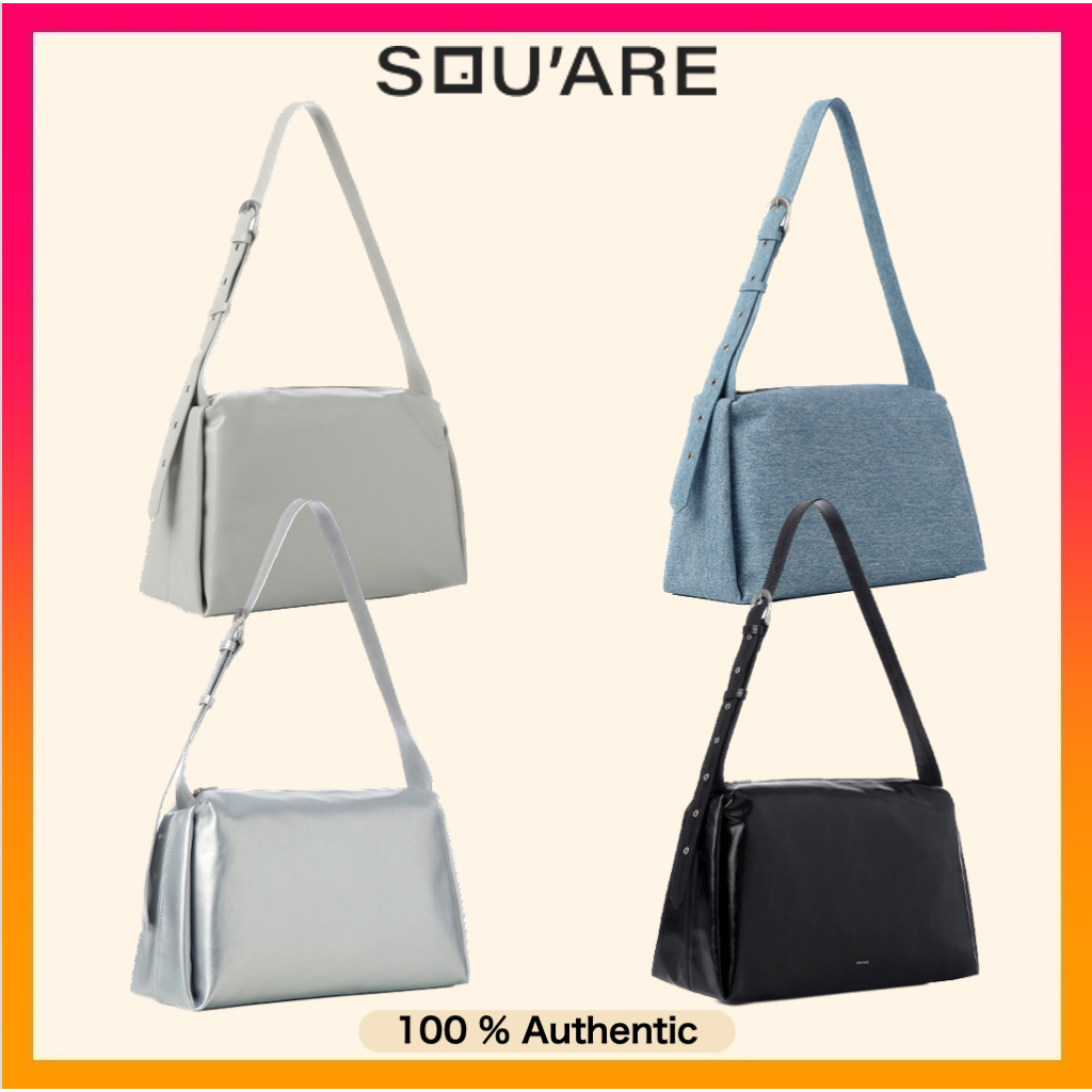 SQUARELINE Layer Big Bag Shoulder Bag Cross Bag - 4 Color | Shopee ...