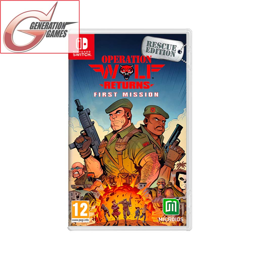 Nintendo Switch Operation Wolf Returns: First Mission (English ...