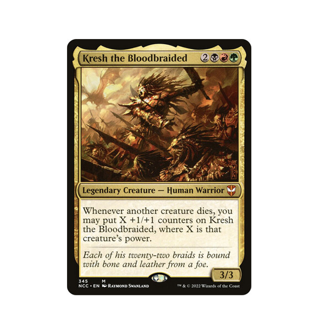 Magic The Gathering - Kresh the Bloodbraided Card (Streets of New ...