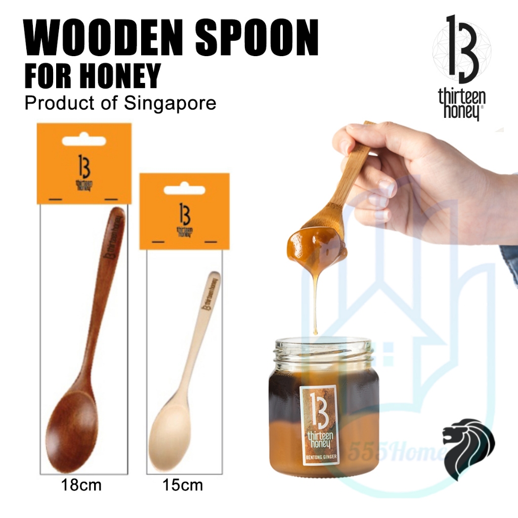[SG] Honey Spoon / Wooden Spoon / Tablespoon / Teaspoon | Shopee Singapore