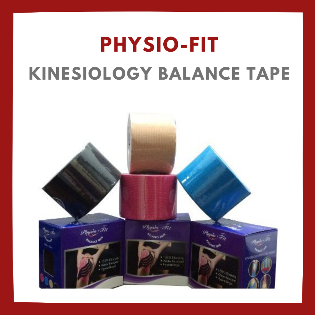 Physio-Fit Elastic/ Balance / Kinesiology Sports Tape for support, pain ...