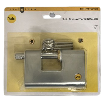 Yale Y188 High Security Armoured Padlock | Shopee Singapore