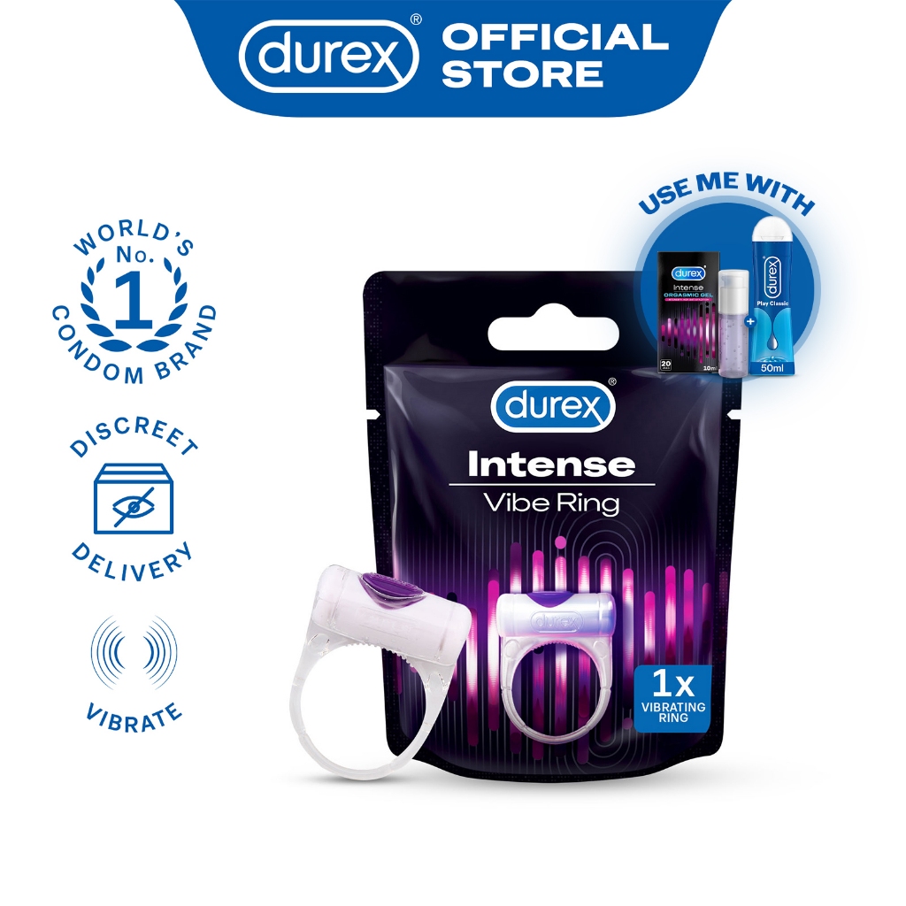 Durex Intense Vibe Ring | Extra Pleasure For Man & Woman | Shopee Singapore